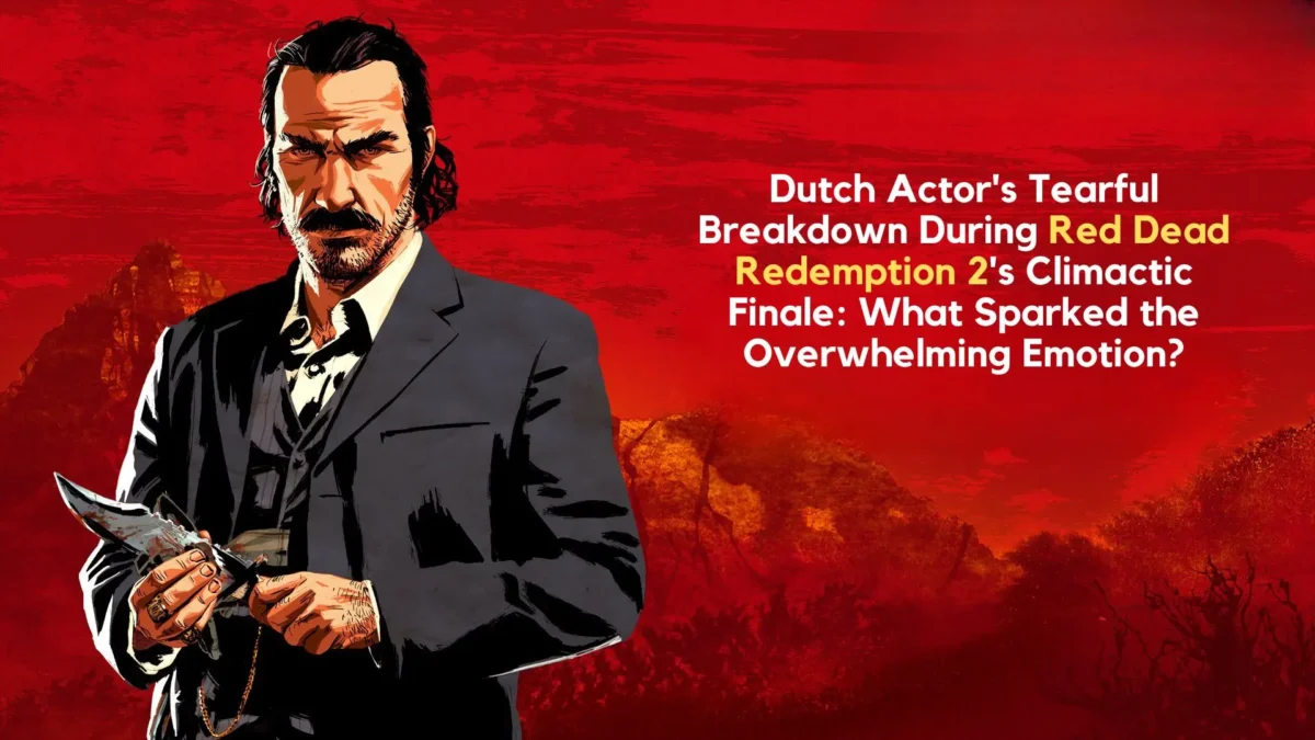 Dutch Actor's Tearful Breakdown During Red Dead Redemption 2
