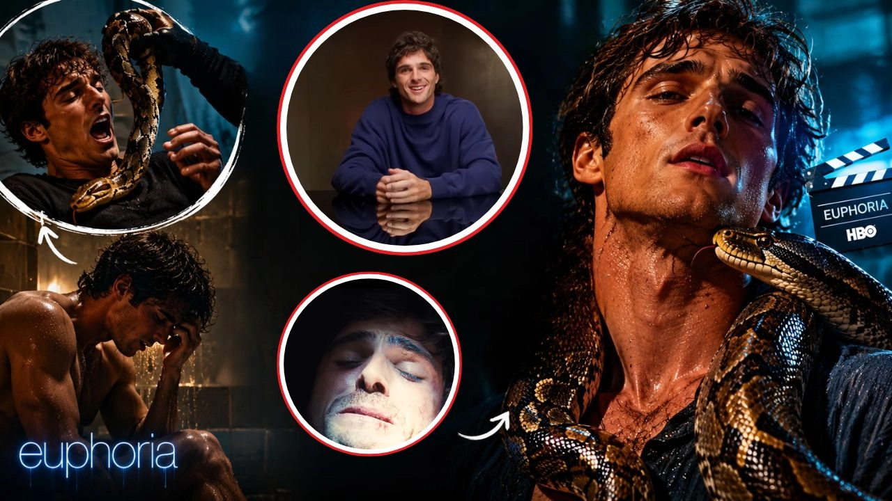 Jacob Elordi Filmed Euphoria's Coffin Scene With Real Snake