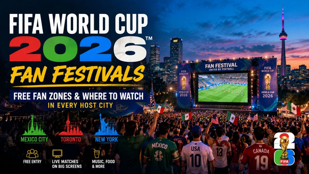 World Cup 2026 Fan Festivals: Free Fan Zones & Where to Watch