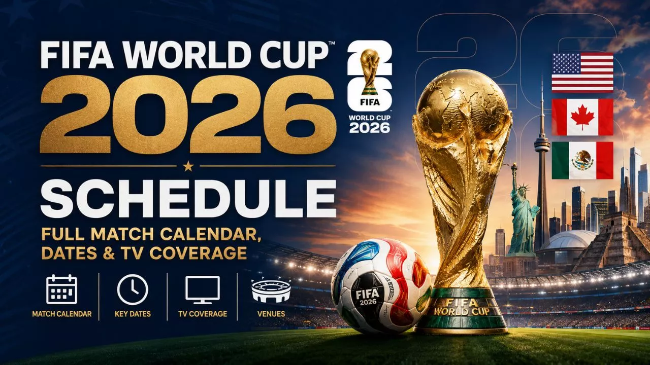 FIFA World Cup 2026 Schedule: Dates, Match Calendar & TV